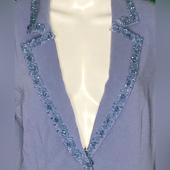 cinq a sept | Jackets & Coats | Nwt Cinq A Sept Slate Blue Kayden ...